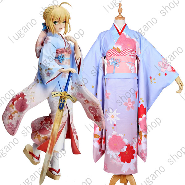 LUGANO　Fate/stay night・セイバー（Saber）　風 コスプレ衣装 ハロウィン　仮装