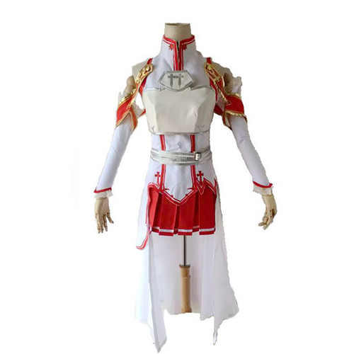 ソードアート・オンライン アスナ 結城明日奈 コスプレ衣装 COS 高品質 新品 Cosplay アニメ コスチューム