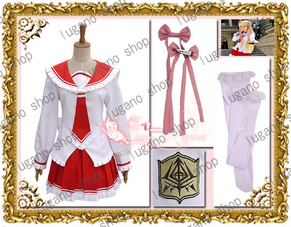 緋弾のアリア 峰 理子（みね りこ）　 風　コスプレ衣装+ウィッグ　 完全オーダーメイドも対応可能