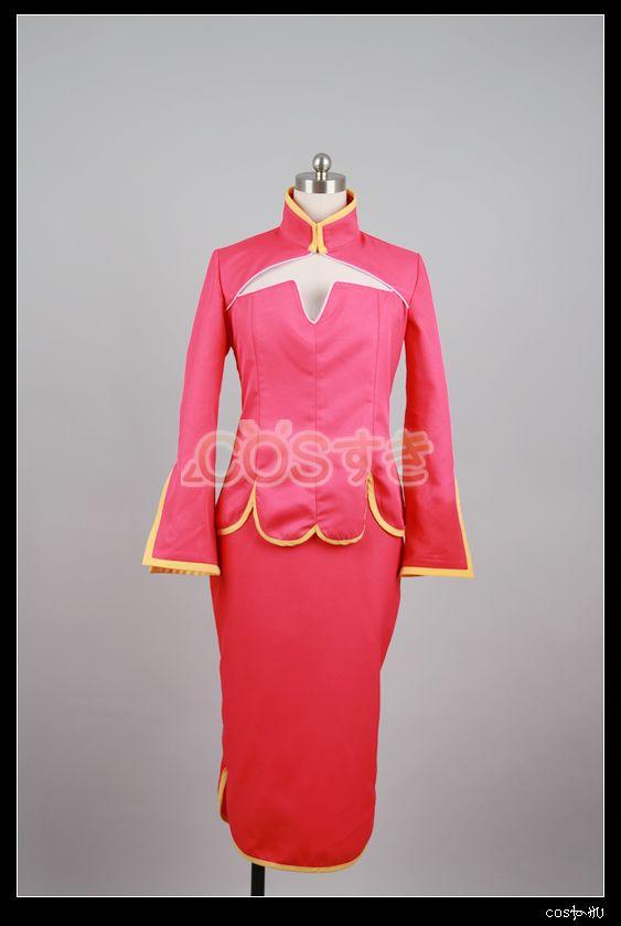 送料無料 MOBILE SUIT GUNDAM 機動戦士 ガンダム00 ダブルオー 王留美 ワン・リューミン 第二期 コスプレ衣装 コスプレ衣装 COS  高品質