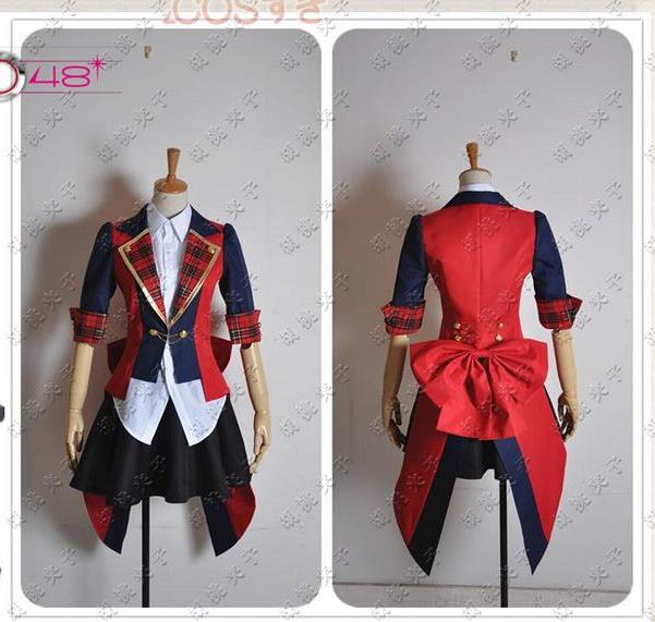 送料無料 AKB0048 襲名メンバー 10代目 10代目 秋元才加 あきもと さやか 演出服 コスプレ衣装 COS  高品質 新品 Cosplay アニメ コスチ