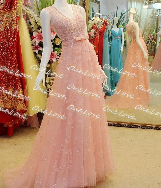 【即納】送料無料★花嫁ウェディングドレス★カラードレス★プリンセスドレス★二次会ドレス★★演出おしゃれ豪華ドレス★パーティードレ