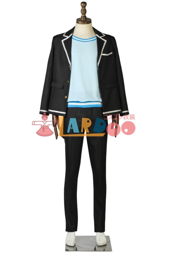 美男高校地球防衛部HAPPY KISS!  修善寺 鏡太郎  眉難高校 学園制服 コスプレ衣装[4093]