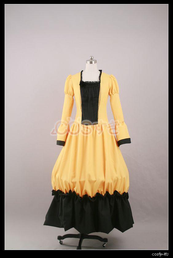 送料無料 VOCALOID ボーカロイド 初音ミク シリーズ 悪ノ娘 王女 コスプレ衣装 コスプレ衣装 COS  高品質 新品 Cosplay アニメ コスチュ