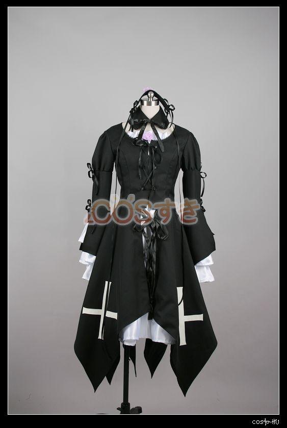 送料無料 ローゼンメイデン RozenMaiden 水銀燈 すいぎんとう Mercury Lampe コスプレ衣装  コスプレ衣装 COS  高品質 新品 Cosplay アニ