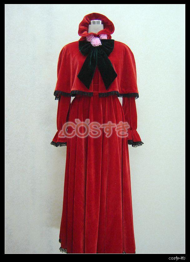送料無料 ローゼンメイデン RozenMaiden 真紅 しんく Reiner Rubin コスプレ衣装  コスプレ衣装 COS  高品質 新品 Cosplay アニメ コスチ