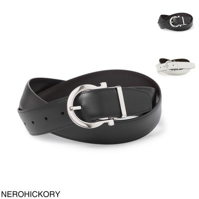 [あす着] フェラガモ FERRAGAMO リバーシブル ベルト メンズ REVERSIBLE BELT