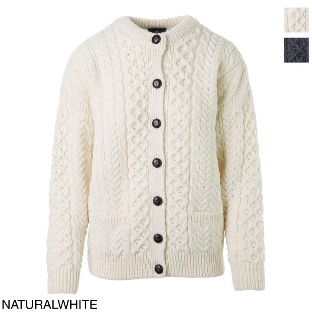 [あす着] アランウーレンミルズ aran WOOLLEN MILLS カーディガン レディース