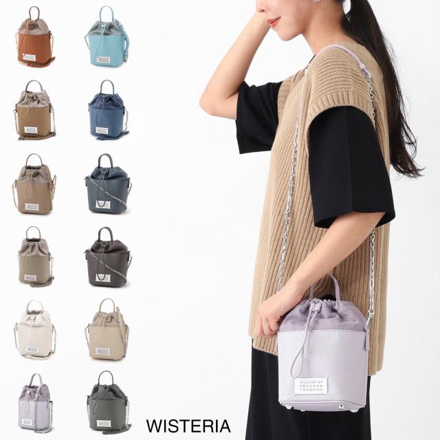 [あす着] メゾンマルジェラ Maison Margiela ショルダーバッグ 2WAY レディース 5AC BUCKET SMALL