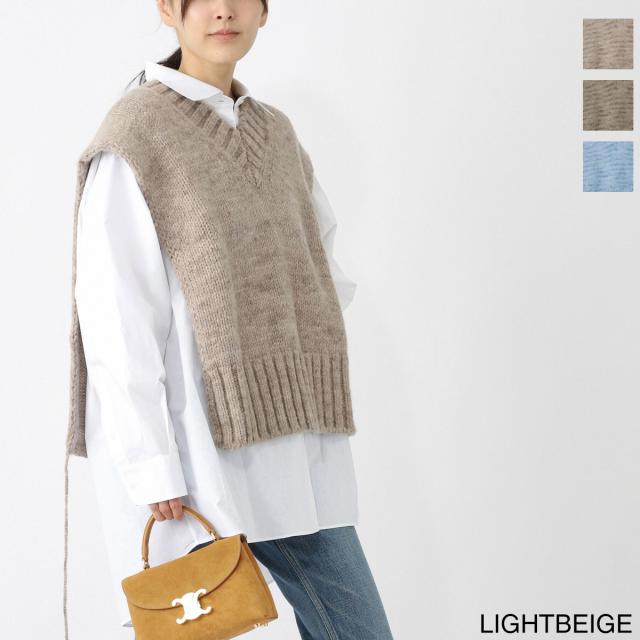 [あす着] メゾンマルジェラ Maison Margiela ニットベスト レディース BOTANICAL DYE KNIT VEST