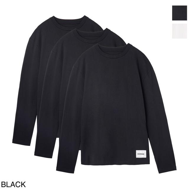 [あす着] ジルサンダー JIL SANDER クルーネックカットソー メンズ