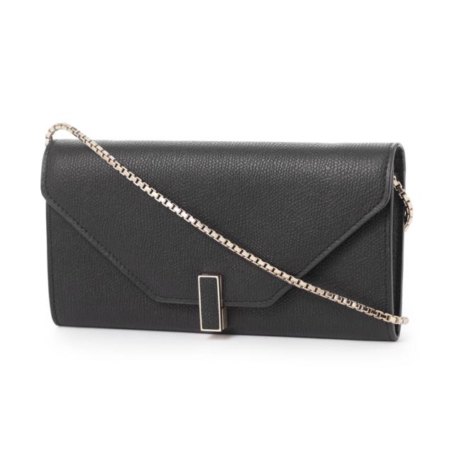 [あす着] ヴァレクストラ Valextra 長財布 小銭入れ付き チェーンウォレット レディース ISIDE イジィデ V9E09 028