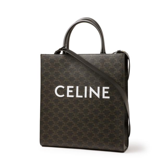 [あす着] セリーヌ CELINE トートバッグ ショルダーバッグ メンズ MEDIUM VERTICAL CABAS