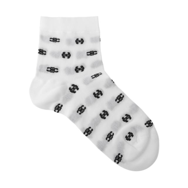 [あす着] セリーヌ CELINE 靴下 ソックス レディース