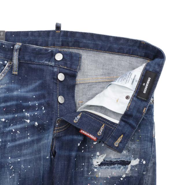 あす着] ディースクエアード DSQUARED2 ボタンフライジーンズ メンズ