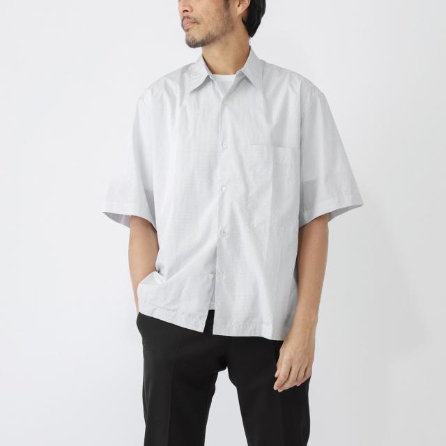 [あす着] スタジオ ニコルソン STUDIO NICHOLSON 半袖シャツ メンズ PETE