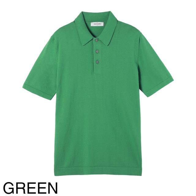 [あす着] グランサッソ Gran Sasso ニットポロシャツ メンズ TENNIS M/M あす着] グランサッソ Gran Sasso ニットポロシャツ メンズ TENNIS M/M