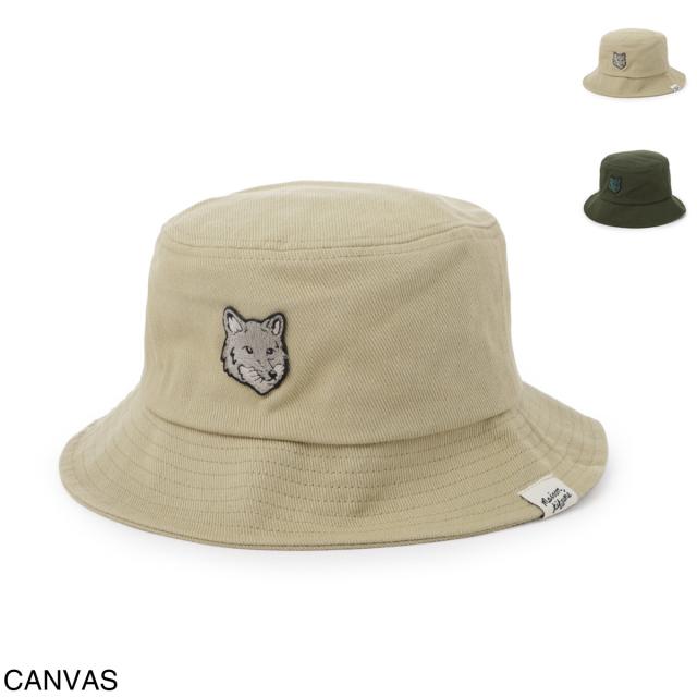 [あす着] メゾンキツネ MAISON KITSUNE バケットハット メンズ レディース BOLD FOX HEAD