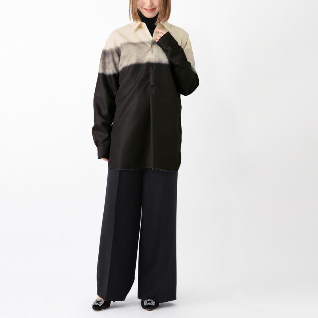 [あす着] メゾンマルジェラ Maison Margiela 長袖レギュラーカラーシャツ レディース