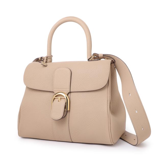 [あす着] デルヴォー DELVAUX ハンドバッグ 2WAY ショルダーバッグ レディース BRILLANT MM FLY SEQUOIA CALF