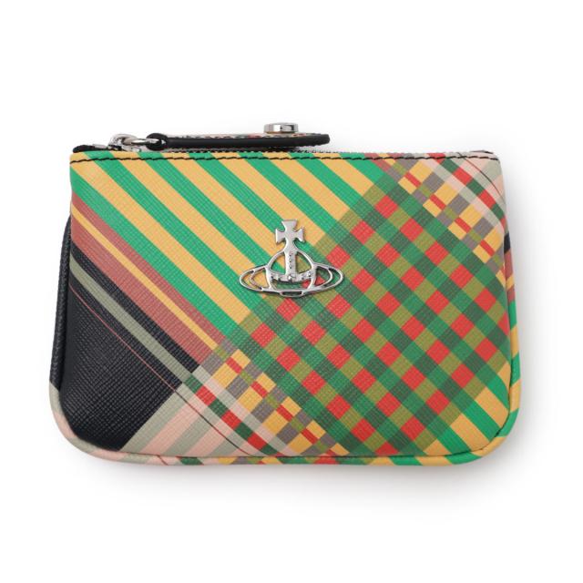 [あす着] ヴィヴィアンウエストウッド Vivienne Westwood ケース レディース SAFF PRINT COIN PURSE
