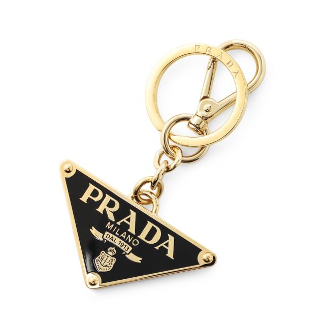 [あす着] プラダ PRADA キーリング バッグチャームMIX レディース
