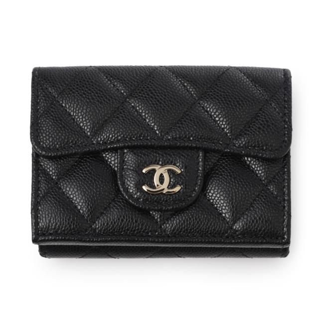 [あす着] シャネル CHANEL 3つ折り財布 小銭入れ付き コンパクトウォレット レディース MATELASSE AP0230