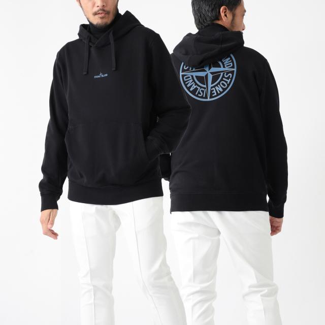 [あす着] ストーンアイランド STONE  パーカ フーディ メンズ 66283 COTTON FLEECE