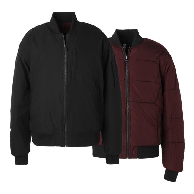 [あす着] ボーラー BALR. ボンバージャケット リバーシブルジャケット メンズ THE CLUB REGULAR FIT REVERSIBLE BOMBER JACKET