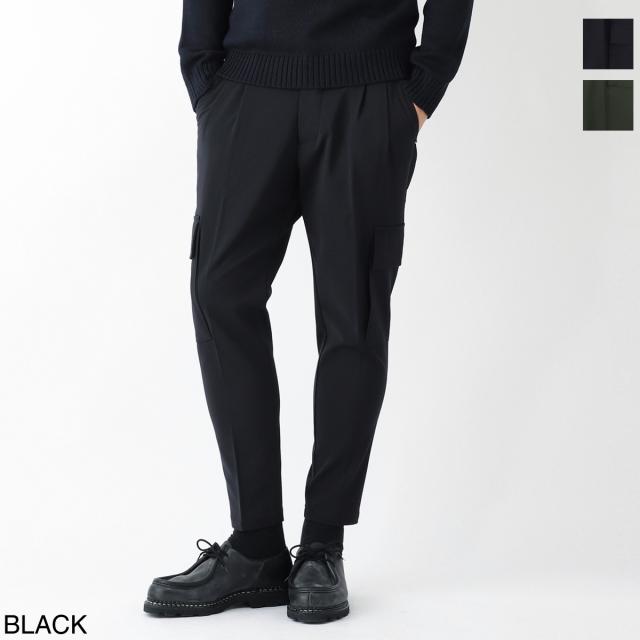 [あす着] アントレアミ entre amis カーゴパンツ メンズ PANTALONE TASCONATO MILITAR