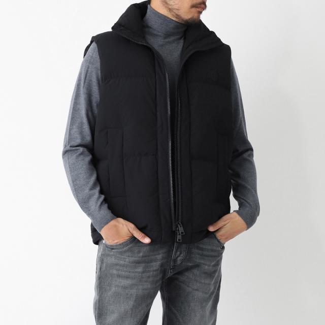 [あす着] メゾンキツネ MAISON KITSUNE ダウンベスト メンズ SLEEVELESS PUFFER