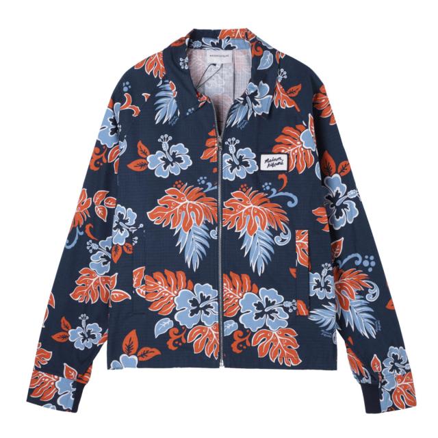 [あす着] メゾンキツネ MAISON KITSUNE ジップアップ ブルゾン メンズ ZIPPED BLOUSON