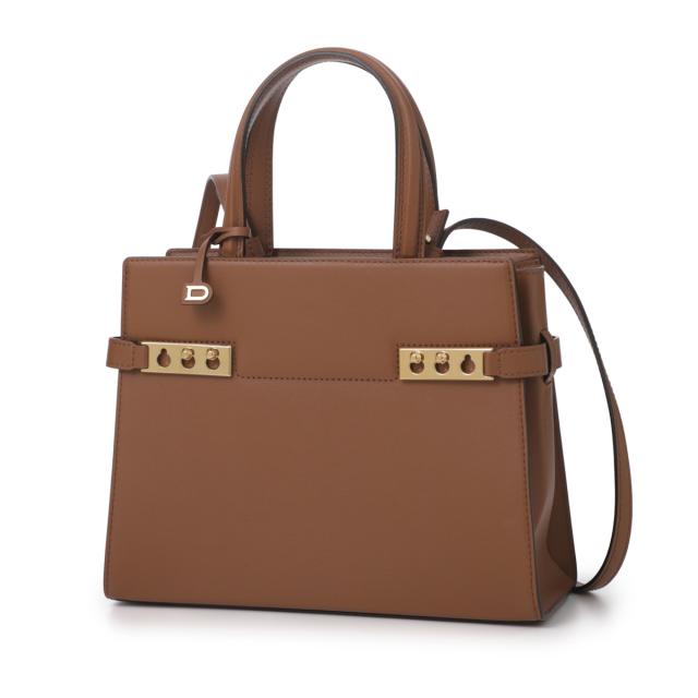 [あす着] デルヴォー DELVAUX ハンドバッグ 2WAY ショルダーバッグ レディース TEMPETE CRUSH PM SILKY CALF