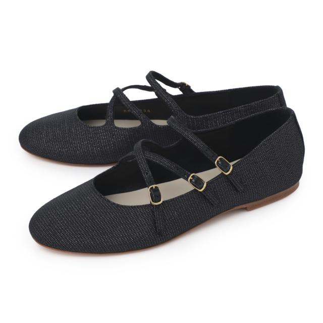 [あす着] セリーヌ CELINE バレエシューズ メリージェーン レディース CRISS-CROSS BABIES BALLERINA05