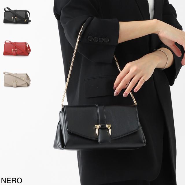 [あす着] フェラガモ FERRAGAMO ショルダーバッグ クラッチバッグ レディース