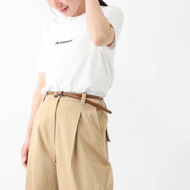 [あす着] ジルサンダー JIL SANDER クルーネックTシャツ レディース