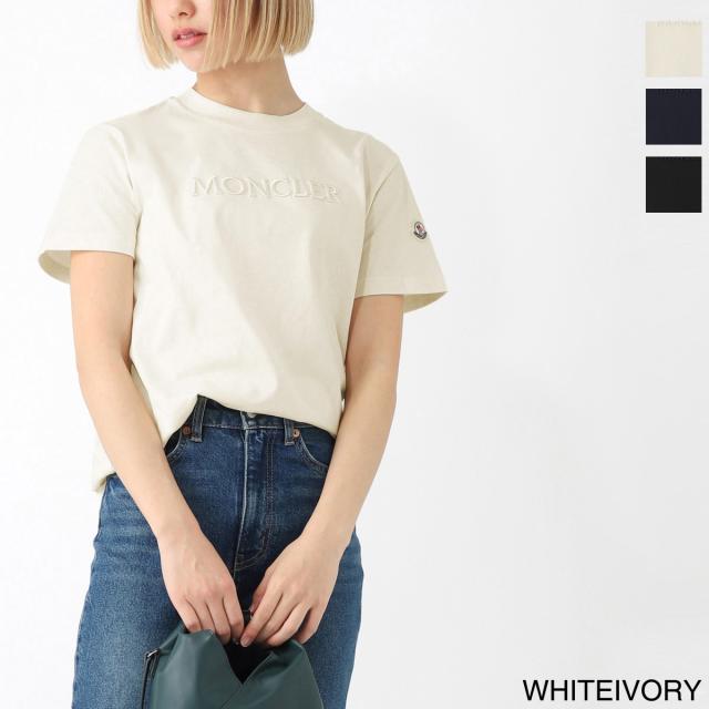 [あす着] モンクレール MONCLER クルーネックTシャツ レディース