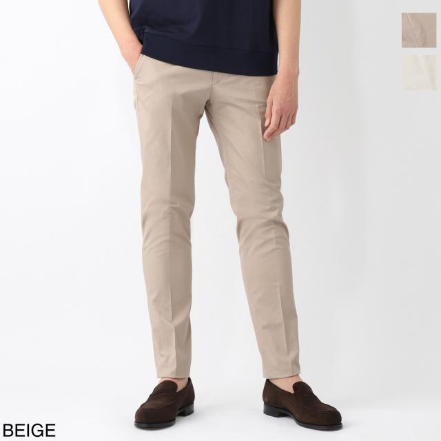 [あす着] ベルウィッチ BERWICH ノープリーツスラックス コットンパンツ メンズ TWILL COTTON STRETCH