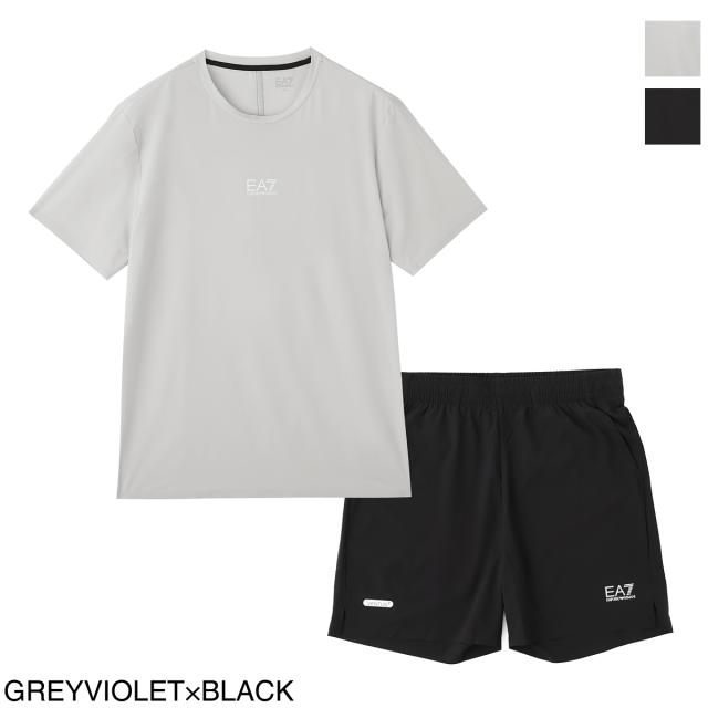 [あす着] エンポリオアルマーニ EA7 EMPORIO ARMANI セットアップ メンズ VENTUS7 M TEE-SHORTS KIT