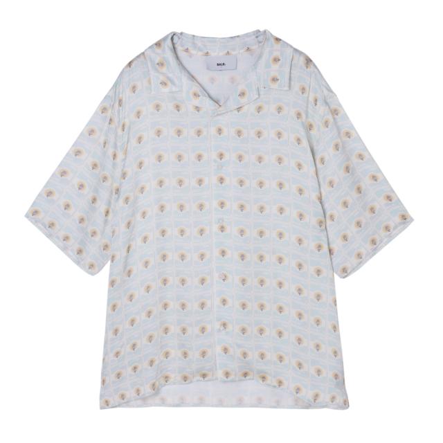 [あす着] ボーラー BALR. 半袖シャツ 半袖オープンカラーシャツ メンズ GOTL STAMP BOX SHIRT