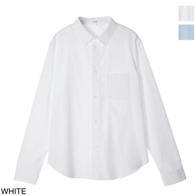 [あす着] ロエベ LOEWE 長袖レギュラーカラーシャツ メンズ