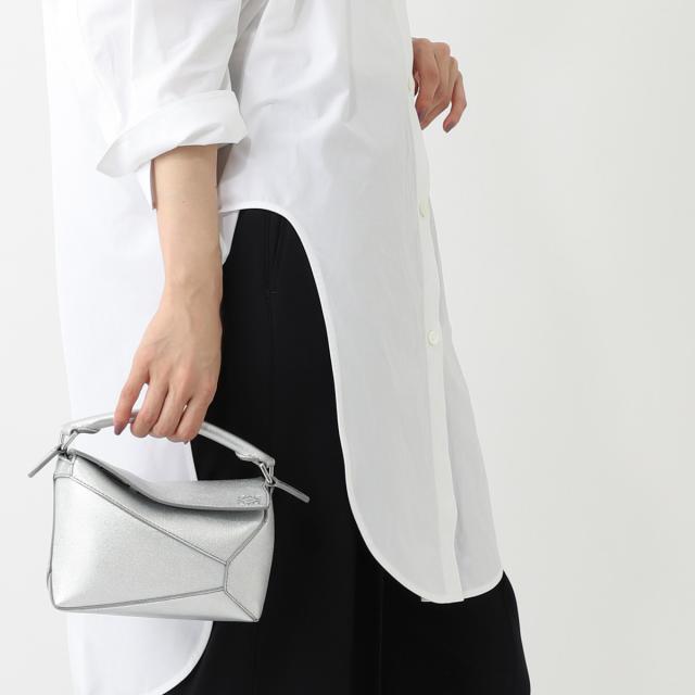 [あす着] ロエベ LOEWE ハンドバッグ 3WAY ショルダーバッグ レディース PUZZLE EDGE MINI BAG