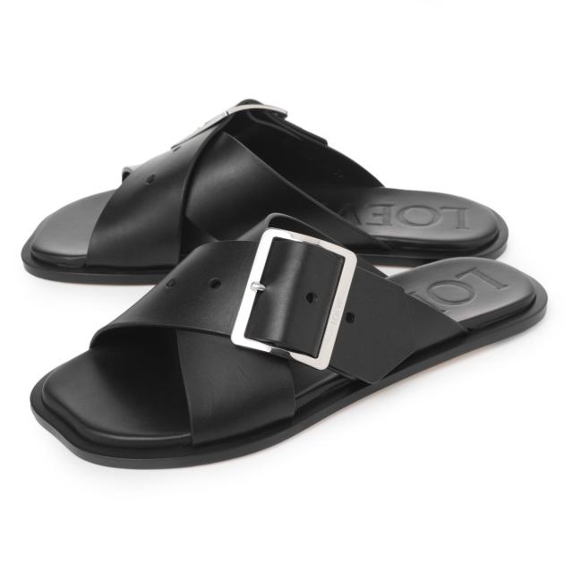 [あす着] ロエベ LOEWE サンダル レディース PETAL BELT FLAT SANDAL