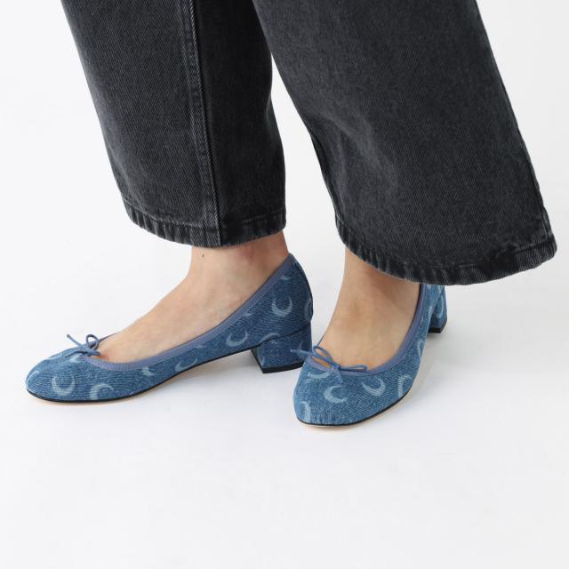 [あす着] レペット repetto パンプス バレエシューズ レディース REPETTO x MARINE SERRE CAMILLE