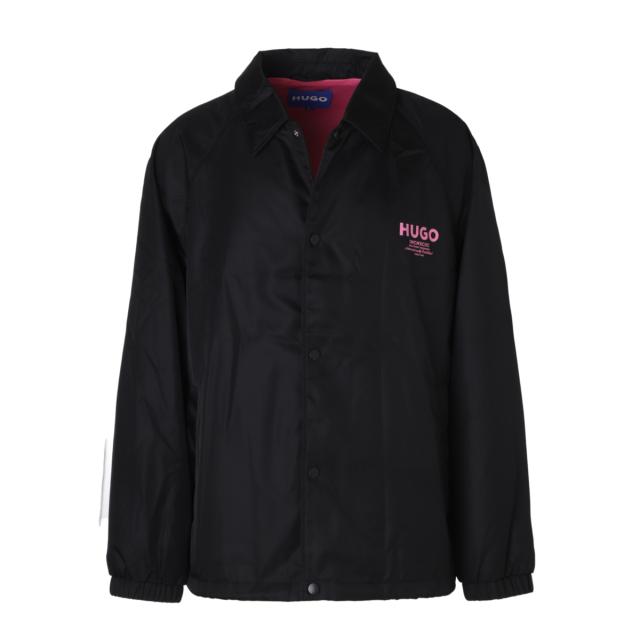 [あす着] ヒューゴブルー HUGO BLUE ナイロンジャケット コーチジャケット メンズ BIYO2521