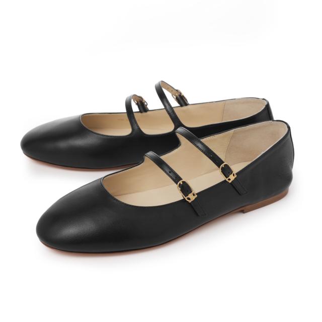 [あす着] セリーヌ CELINE バレエシューズ メリージェーン レディース DOUBLE STRAP BALLERINA 05