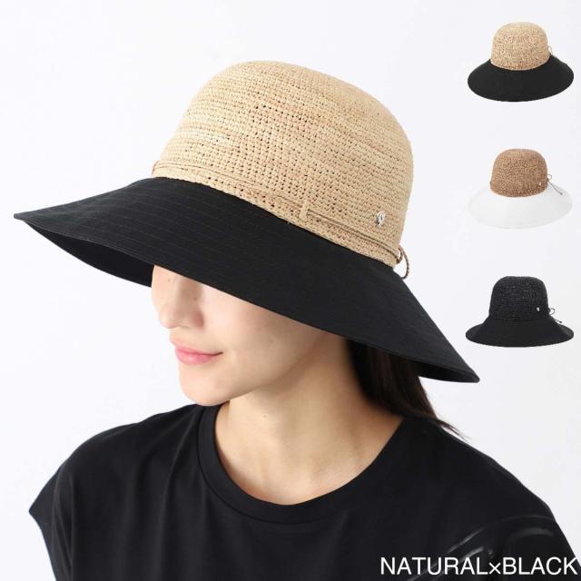 [あす着] ヘレンカミンスキー HELEN KAMINSKI ラフィアハット ラウンドクラウンハット レディース Kalola