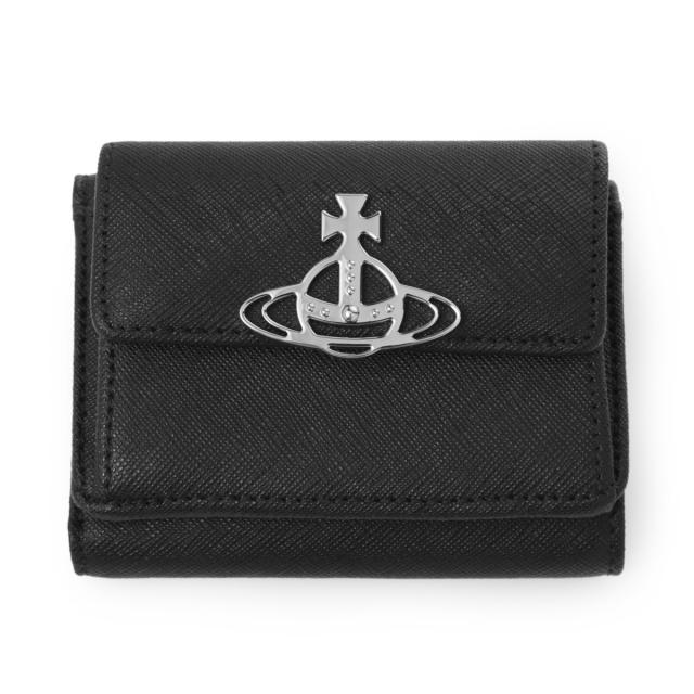 [あす着] ヴィヴィアンウエストウッド Vivienne Westwood 3つ折り財布 小銭入れ付き メンズ レディース SMALL FLAP PURSE