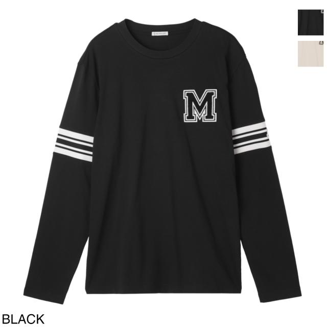 [あす着] モンクレール MONCLER クルーネック 長袖Tシャツ メンズ