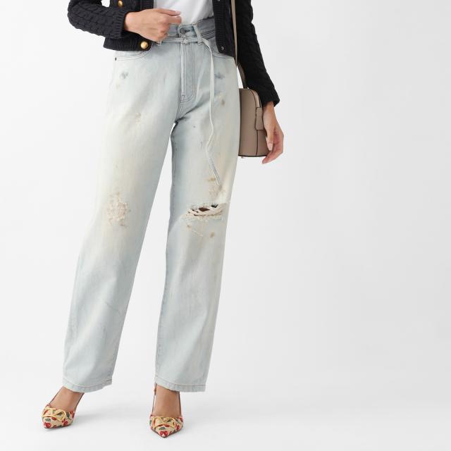 [あす着] アクネ ACNE STUDIOS ボタンフライジーンズ レディース 1991 Toj